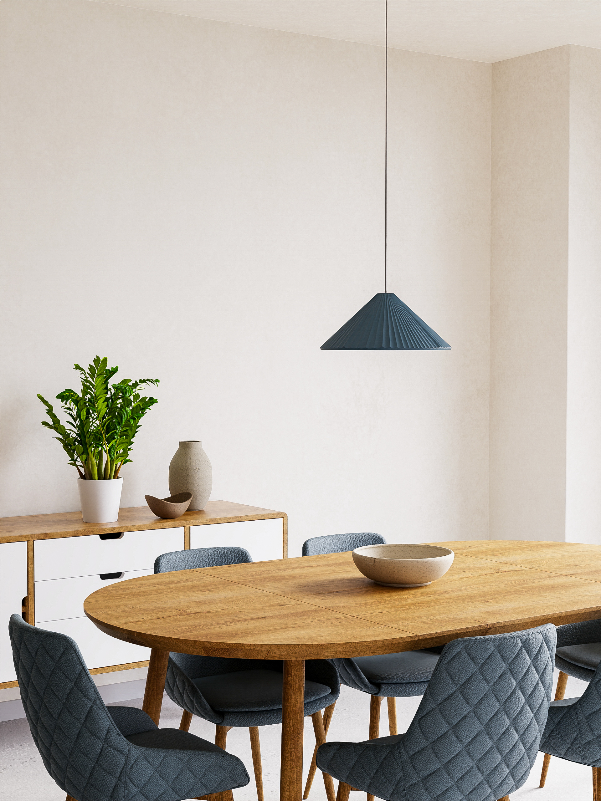 Minimalist KeyShot Dining Room - Creox