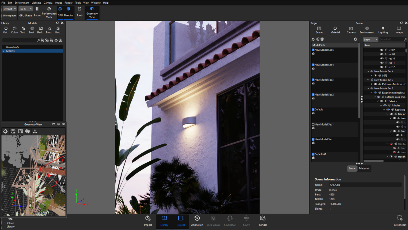 Keys to Rendering Outdoor Spaces in KeyShot - Creox