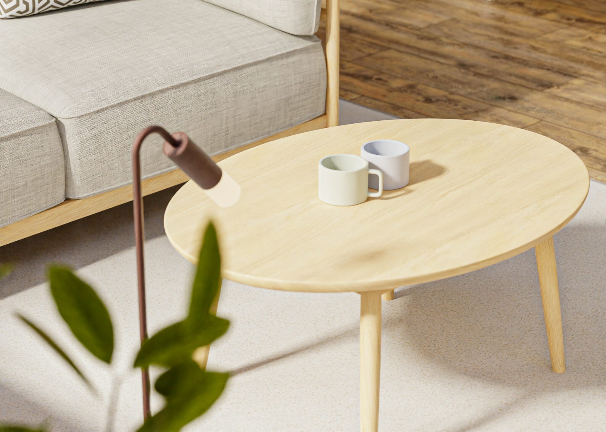 Sukuta - Nordic KeyShot Living Room - Creox